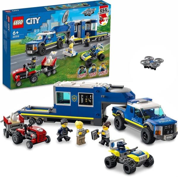 Test du camion de commandement mobile lego city 60315