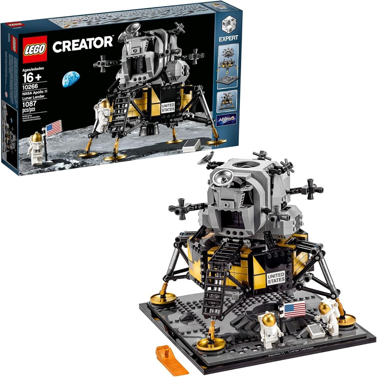 Test : lego 10266 Creator Expert, mission Apollo 11 réussie
