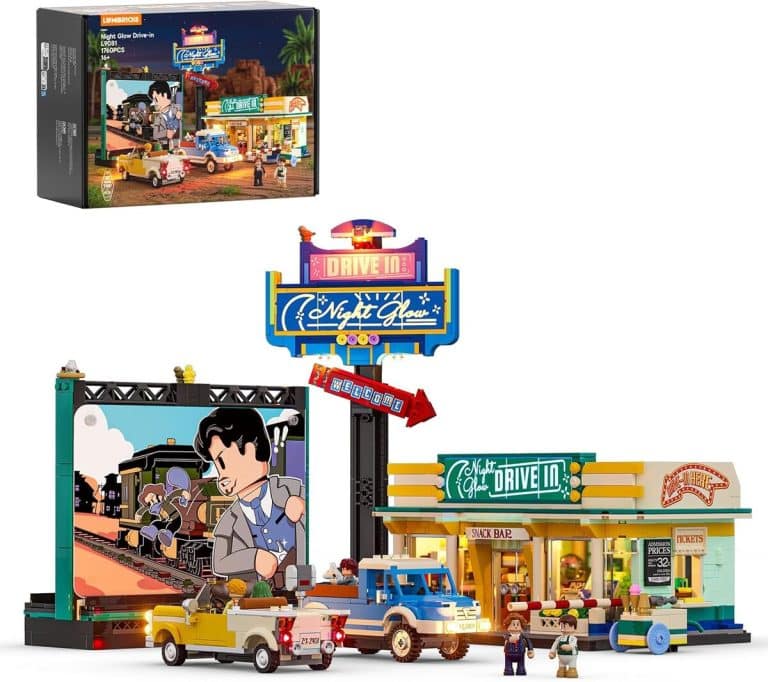 Test du set Lumibricks City Drive-in Theater : construction rétro avec ...